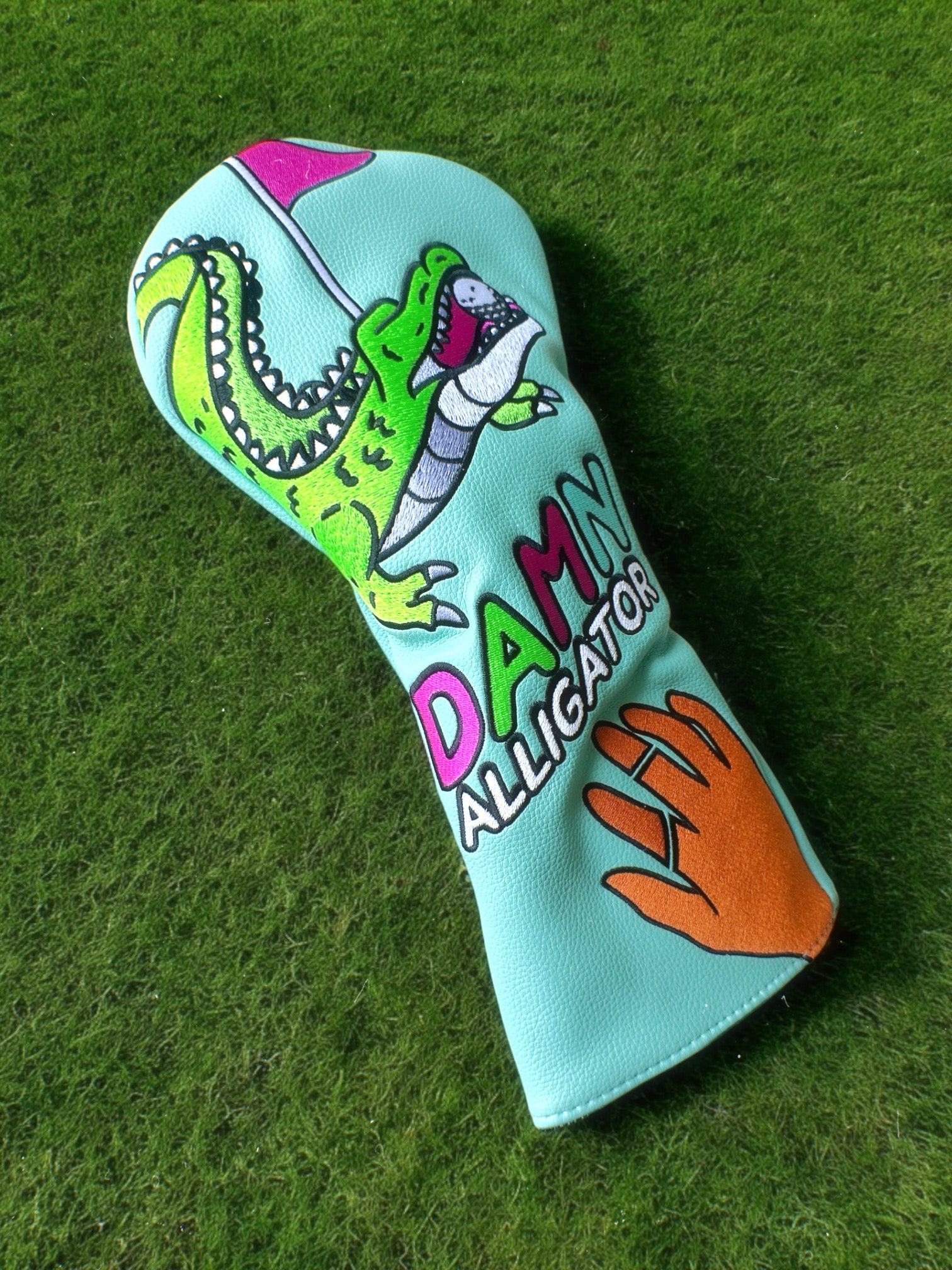 Damn Alligator Head cover – PARK TEES