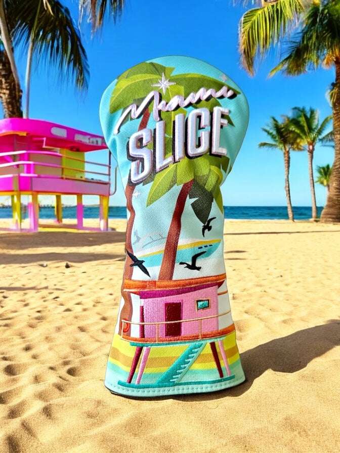 Miami Slice Head Cover – PARK TEES