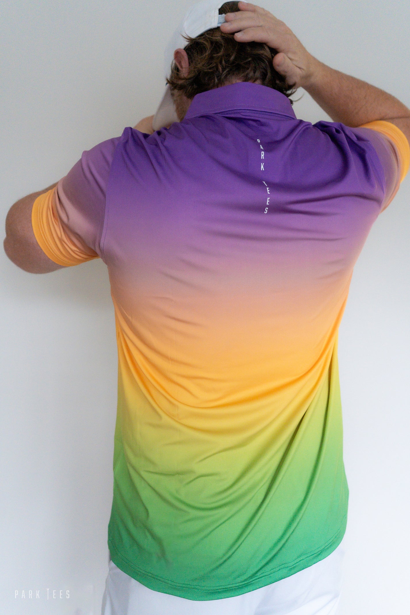 Mardi Gras Gradient Polo – PARK TEES